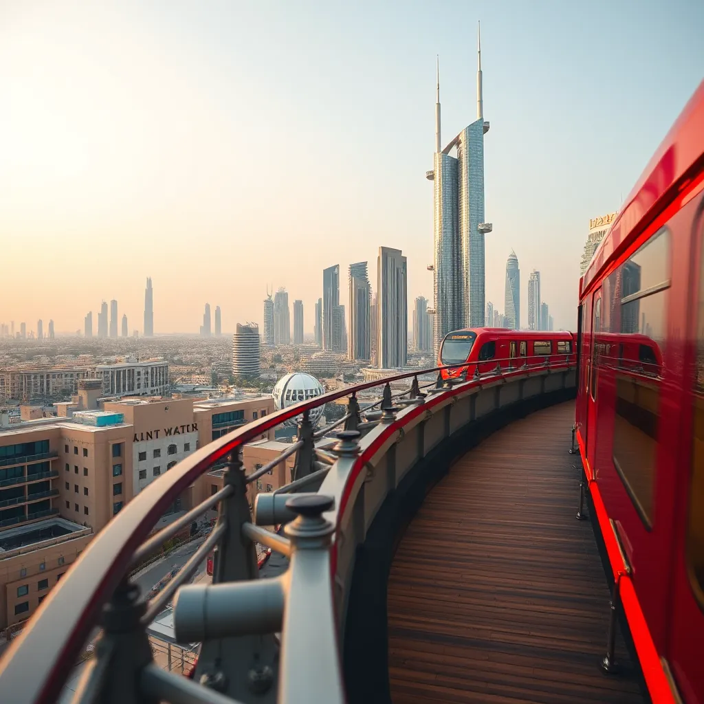 Impact of Dubai's Red Metro Line on Real Estate