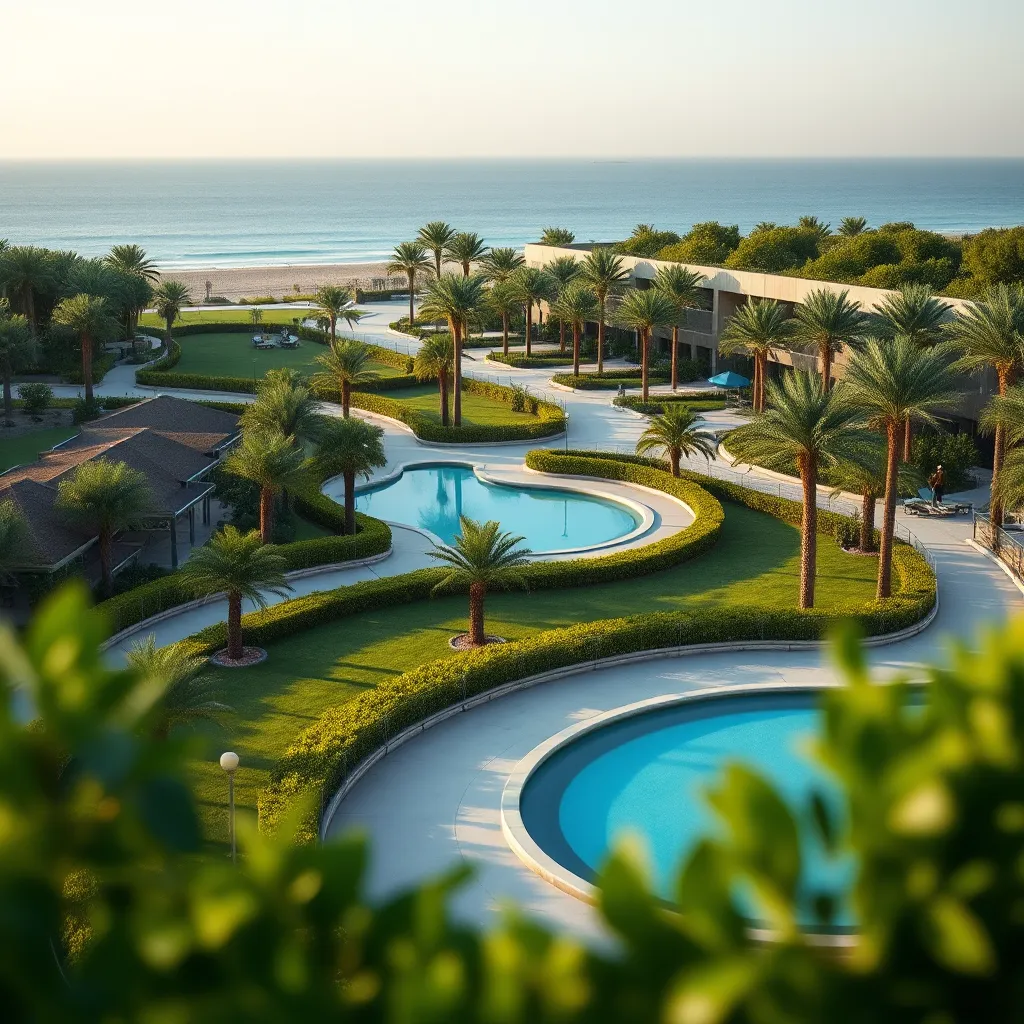 Geographical Insights into Mamzar Beach Park, Dubai